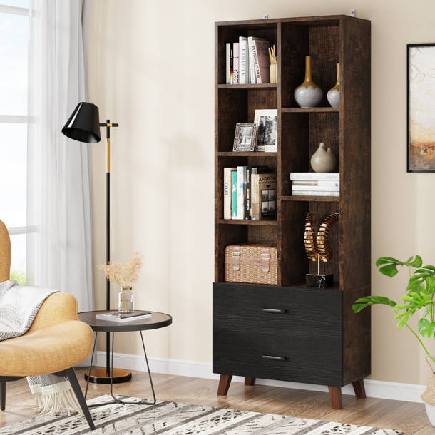 Corrigan Studio® Tomita Storage Bookcase - Wayfair Canada