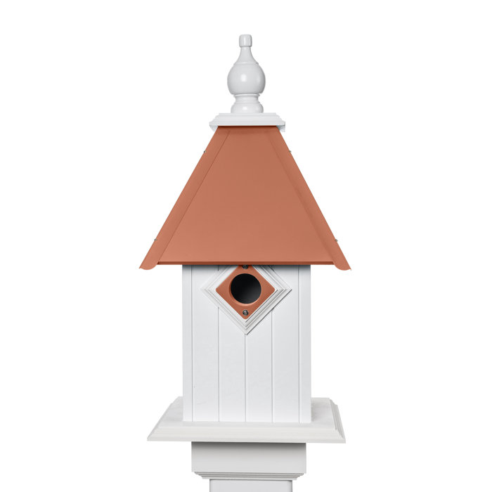 Alcott Hill® Fort Calhoun 22'' H x 13.25'' W x 13.25'' D Post Rust ...