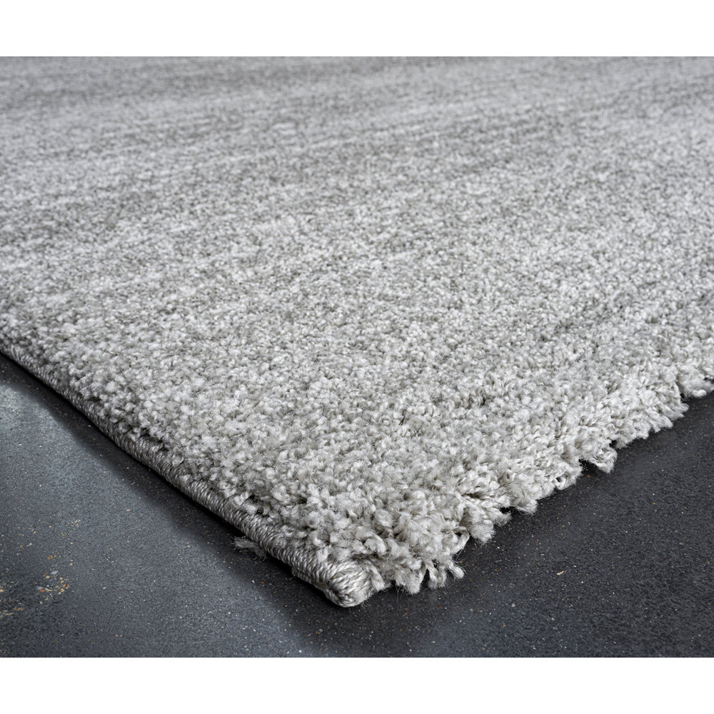 Bungalow Rose Lydia Gray, Ivory and White Polypropylene Area Rug | Wayfair