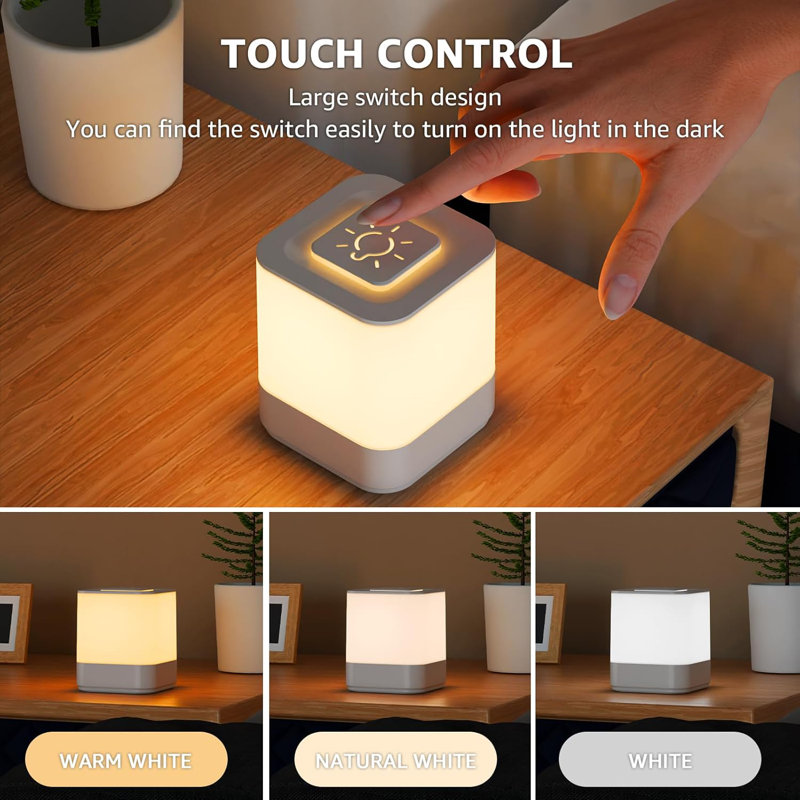 SORMIA 2 Pack Rechargeable Night Light | Wayfair