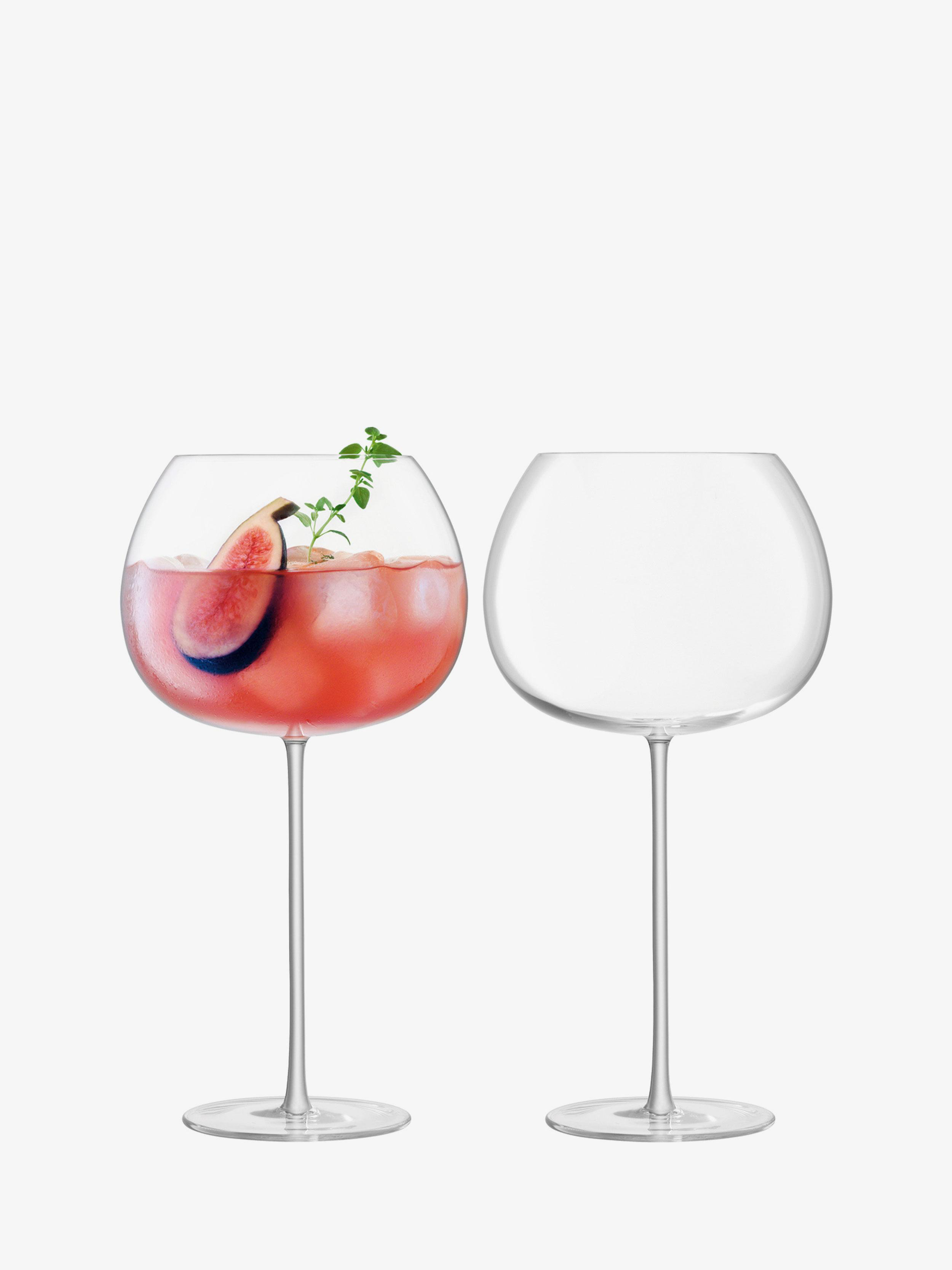 LSA International Bar Culture 32oz. Handmade Gin Balloon Glass Set ...