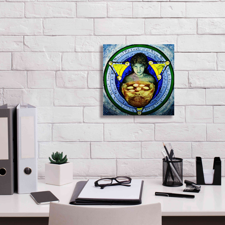 Red Barrel Studio® Epic Graffiti 'Shiva' By Rita Shimelfarb, Giclee C ...