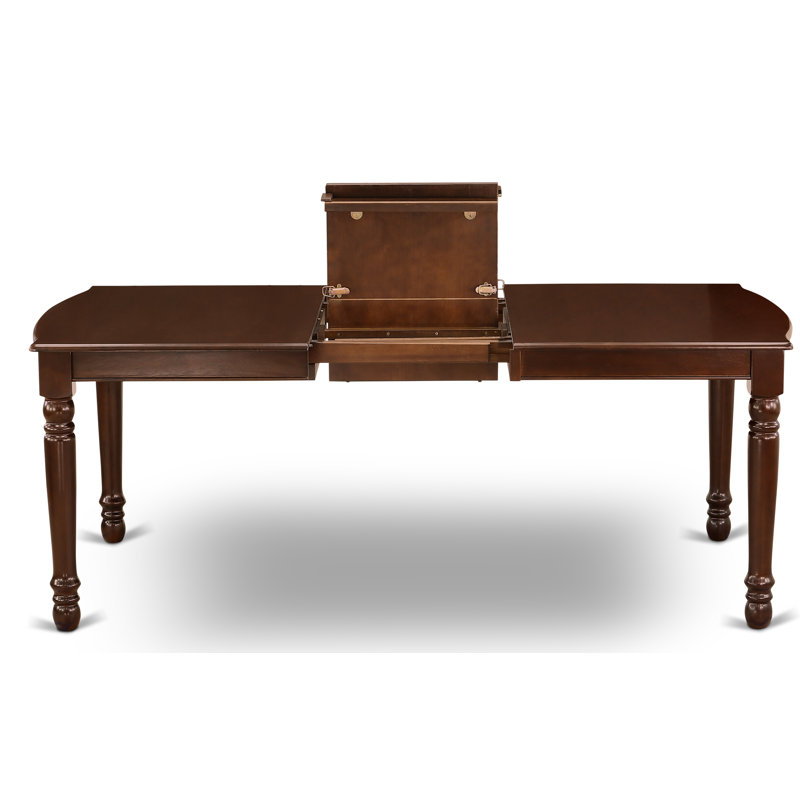 Alcott Hill Karon 9 - Piece Ruberwood Solid Wood Dining Set | Wayfair