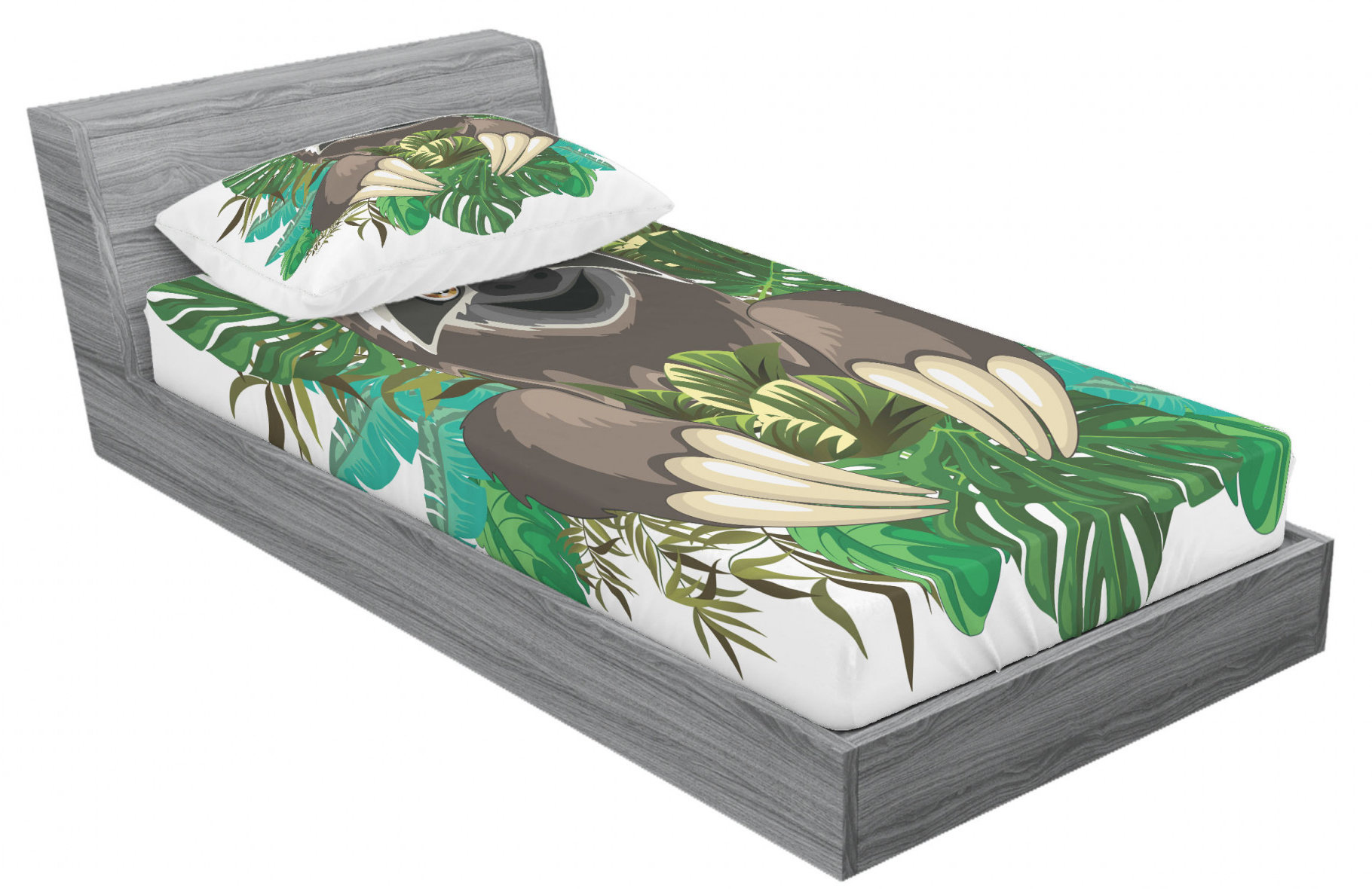 Ambesonne Sloth Sheet Set | Wayfair