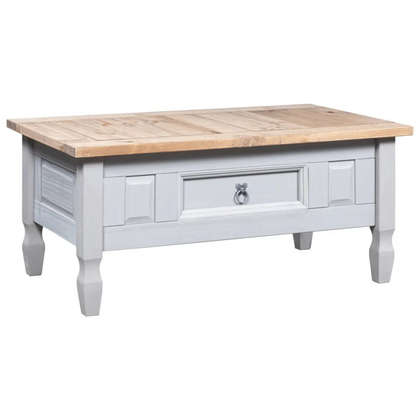 Brambly Cottage Basso Coffee Table with Storage 100 x 55 x 44 cm ...