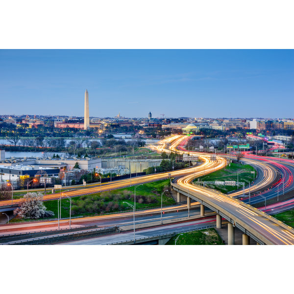 17 Stories Washington Dc Skyline by SeanPavonePhoto - Wrapped Canvas ...