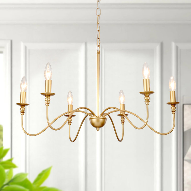 August Grove® Arishka 6 - Light Dimmable Candle Style Classic ...