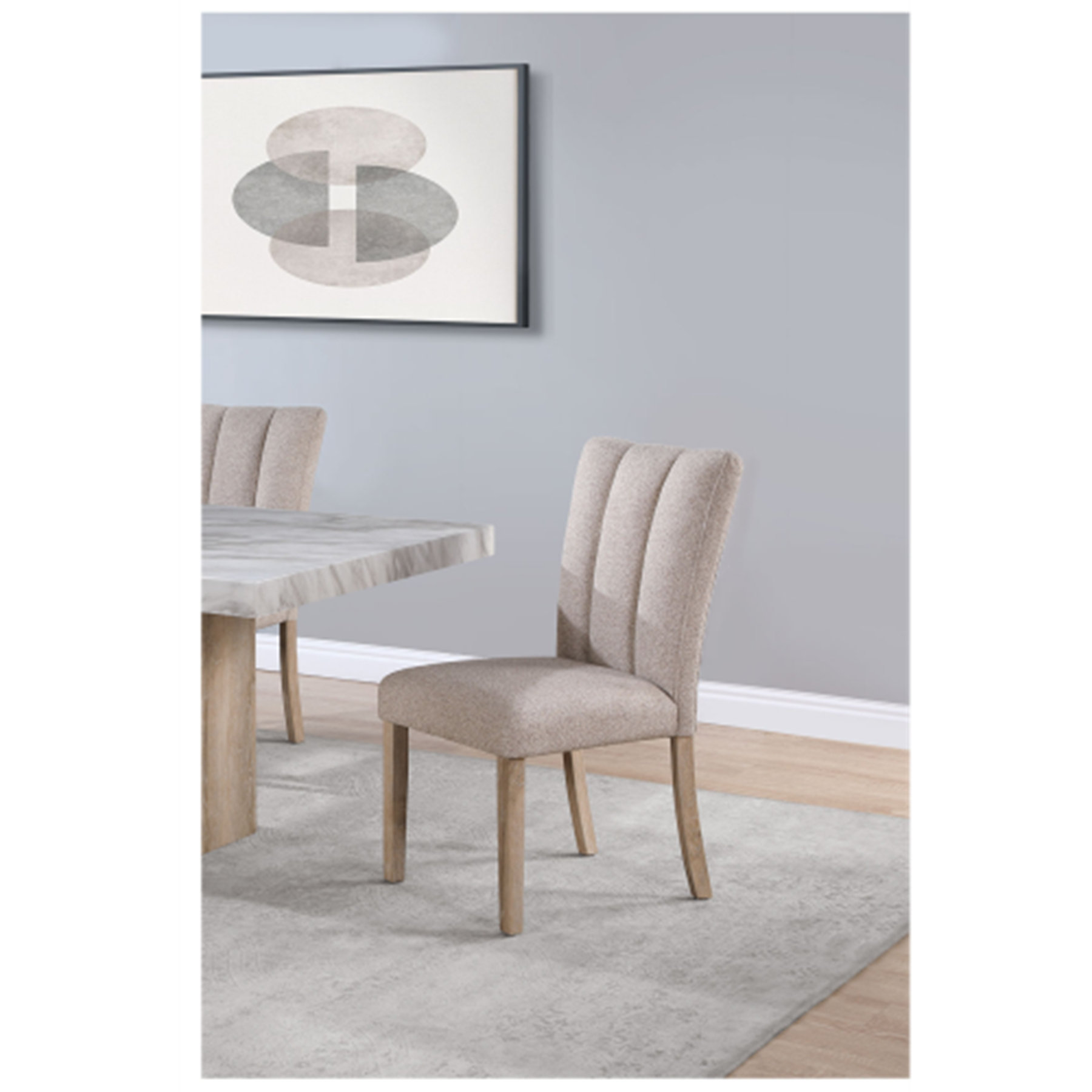 Rosecliff Heights STONE DINING CHAIR - BEIGE KIT OF 2 - Wayfair Canada