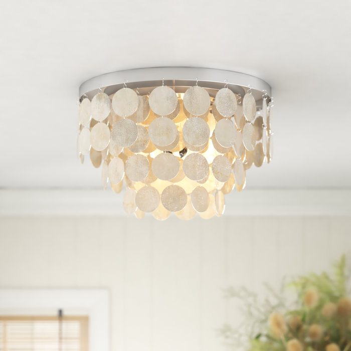 Sand & Stable Baby & Kids Stratton Shell Flush Mount & Reviews | Wayfair