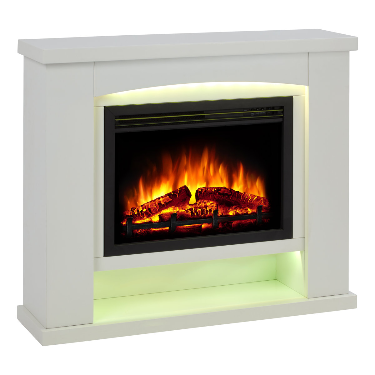 Castleton Fires & Fireplaces Larry Electric Fire & Reviews | Wayfair.co.uk