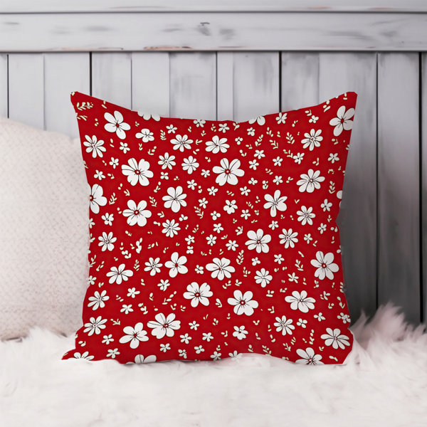 Red Barrel Studio® Jamaari Floral Pillow Cover | Wayfair