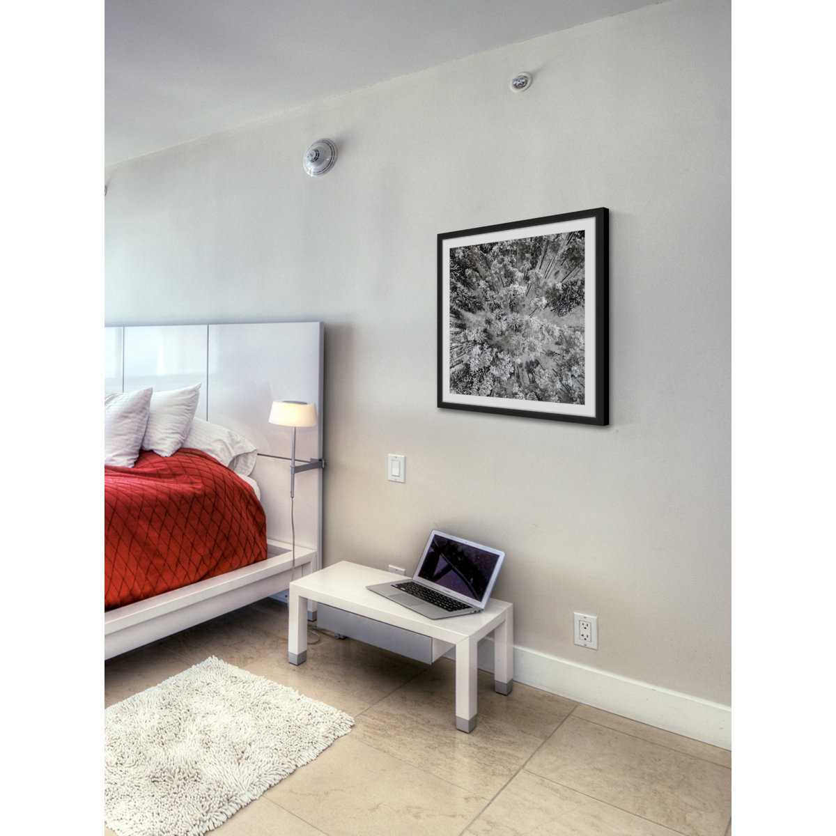Marmont Hill 'Tall and Cold' Framed Photographic Print | Wayfair