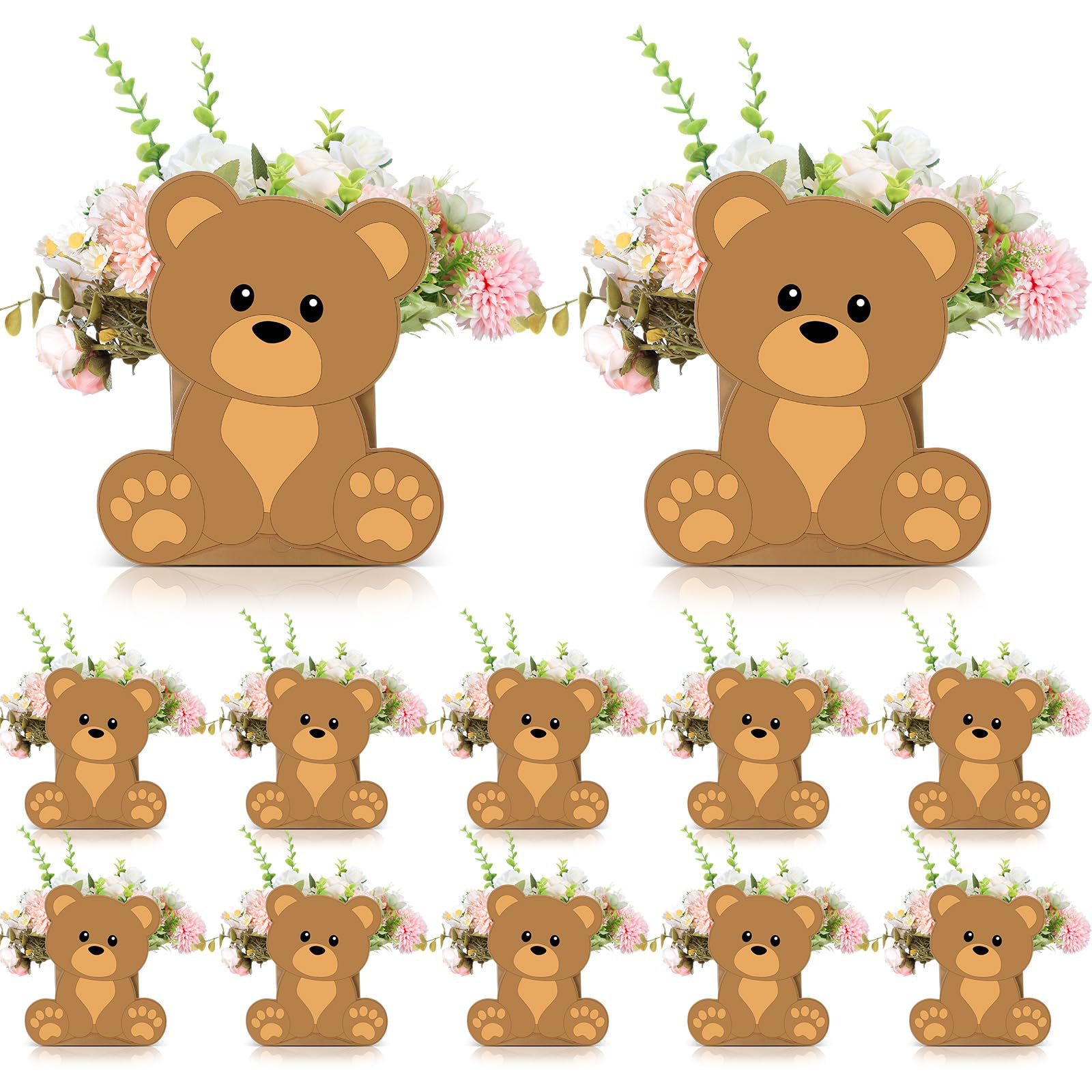 Loon Peak® 12 Sets Animal Centerpieces for Tables | Wayfair