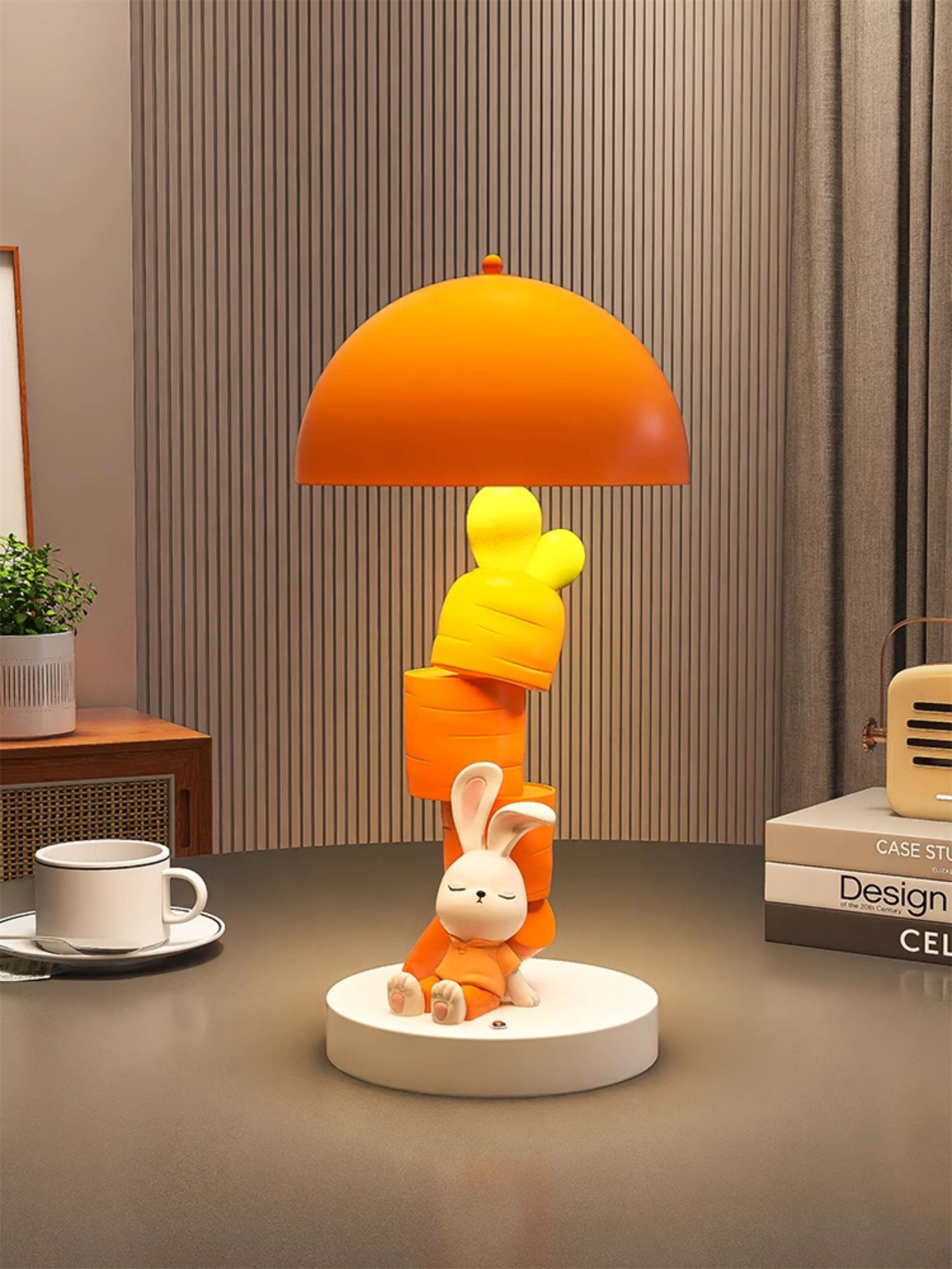 Ophelia & Co. Rabbit Table Lamp Bedside Lamp Nursery | Wayfair
