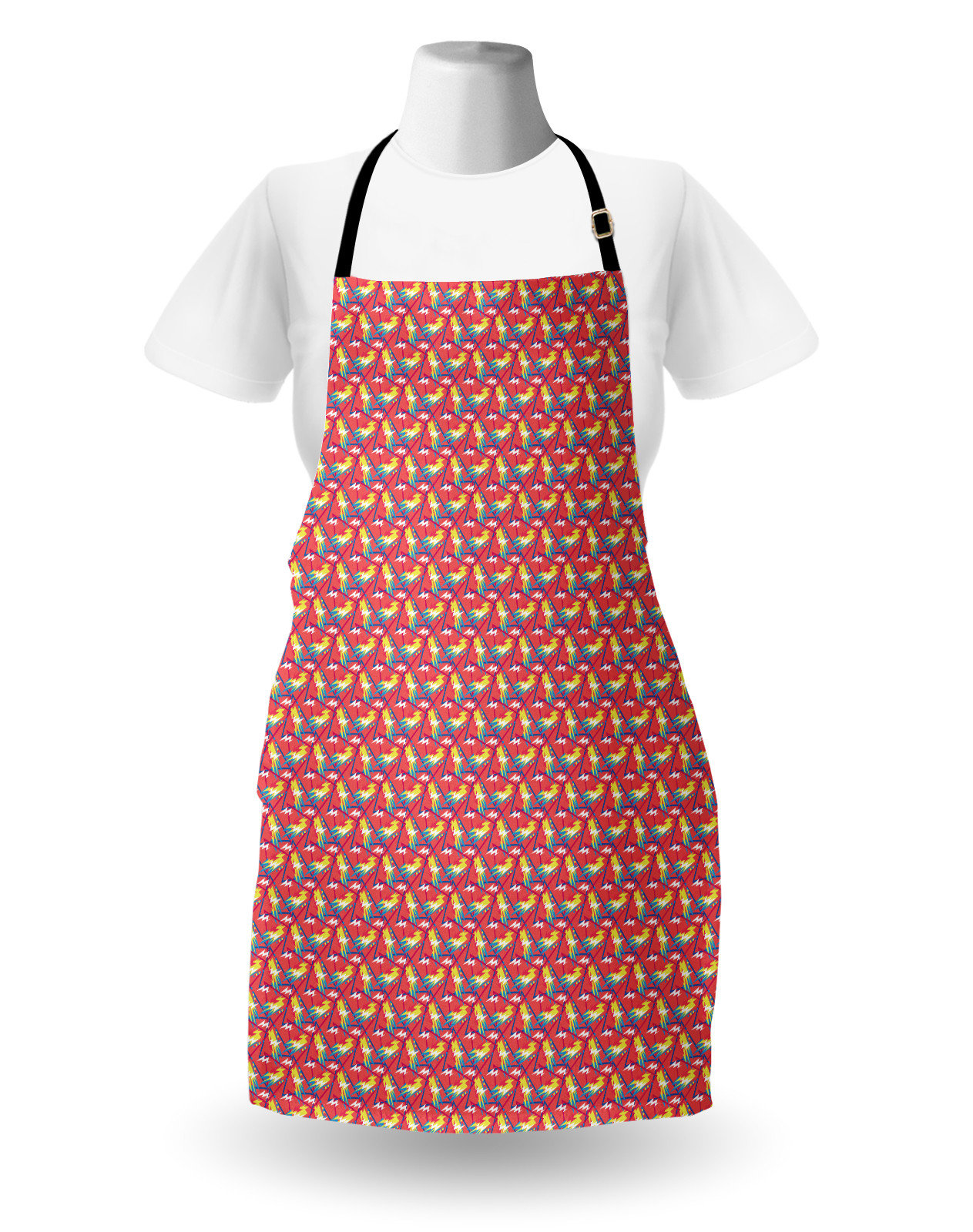 Rosecliff Heights Modern Apron Unisex Funky Design Motifs Pattern Adult ...