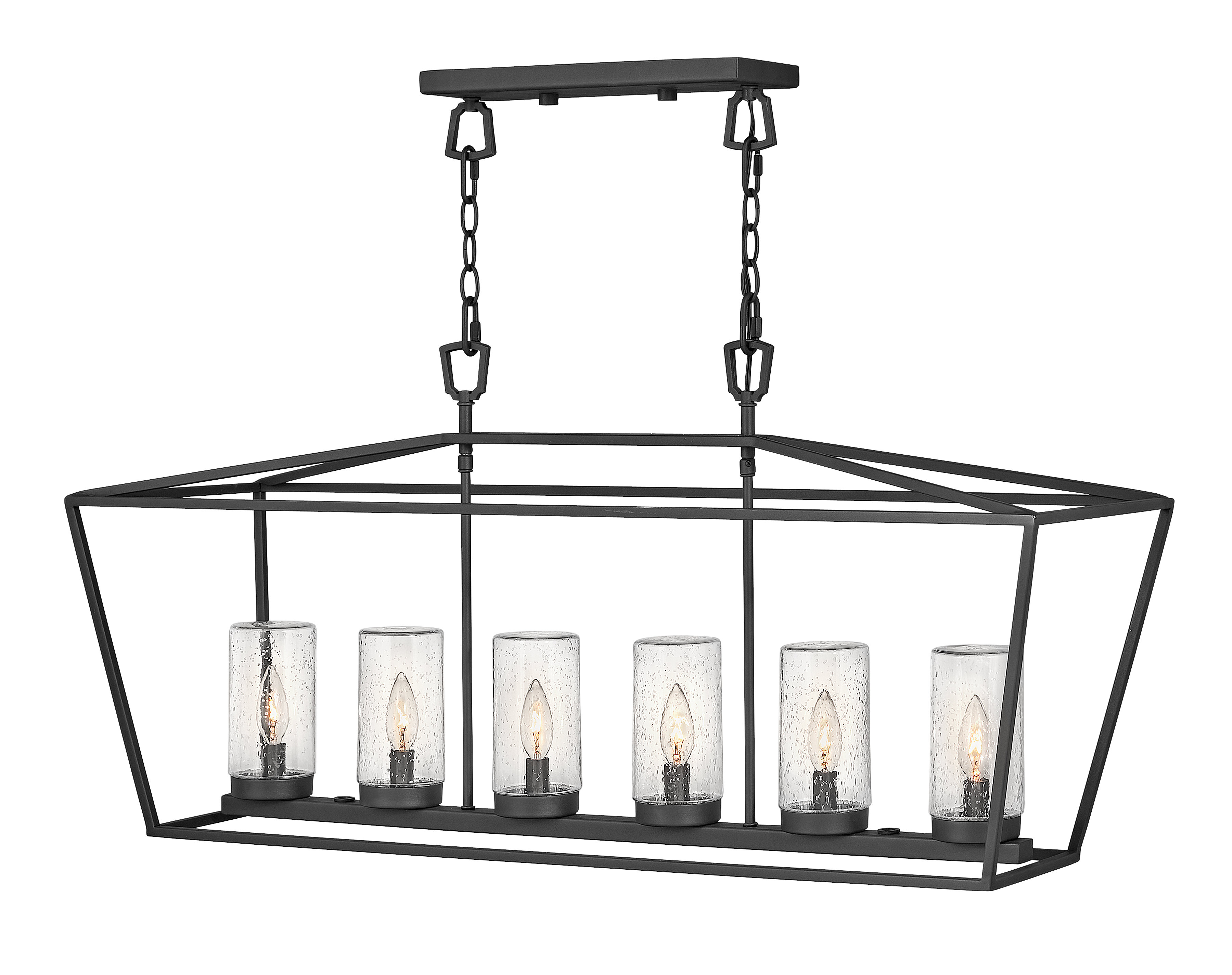 17 Stories Hanrietta 6 -Bulb 18.75" H Outdoor Hanging Lantern - Wayfair ...