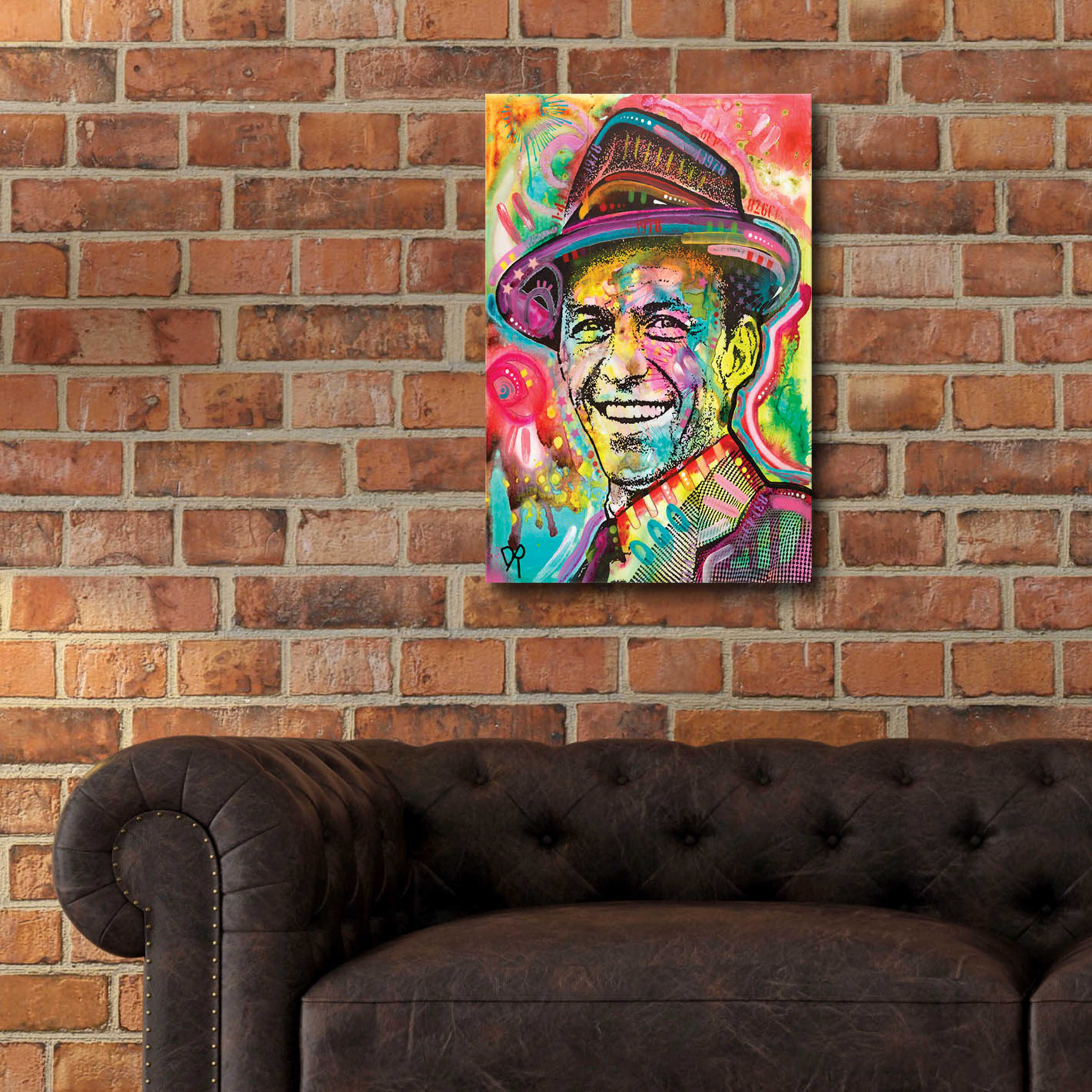 Epic Art ''Frank Sinatra IV'' By Dean Russo, Acrylic Glass Wall Art ...