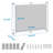 Ivy Bronx Acrylic Wall Mount Poster Frame, Clear Floating Frameless ...