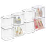 mDesign Plastic Storage Bin Set | Wayfair