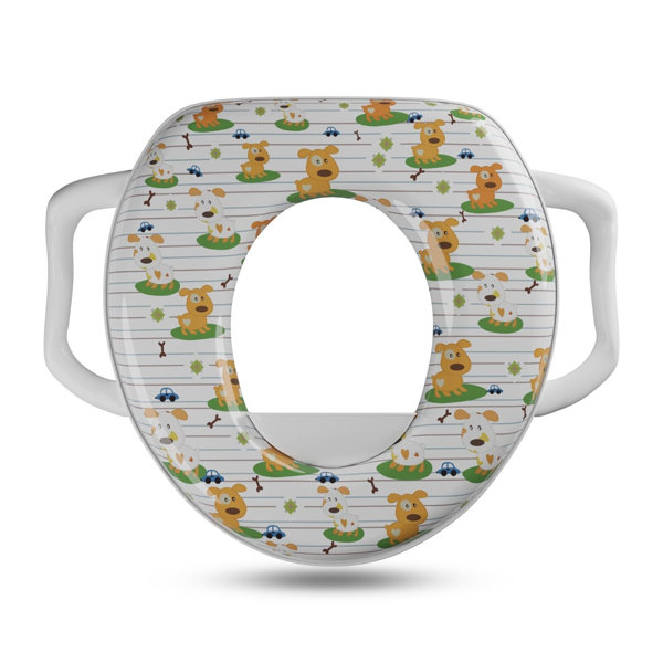 Zoomie Kids Davlin Round Cushioned Toilet Seat | Wayfair.co.uk