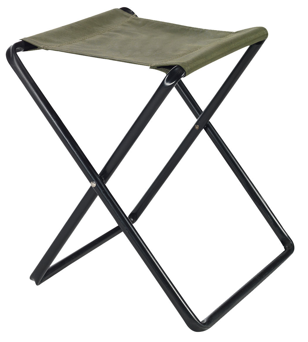 Arlmont & Co. Cheyne Heavy Duty Steel No-Sink Folding Camp Stool | Wayfair