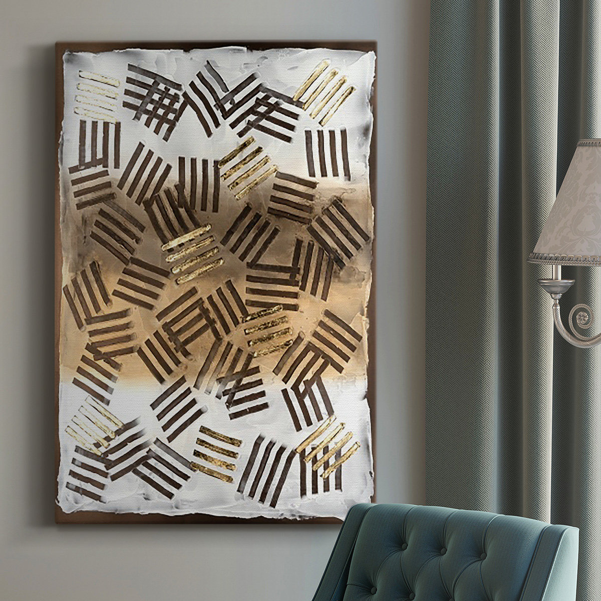 Ivy Bronx Raffia Palm II - Print | Wayfair