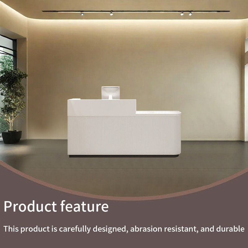 Artistic Soul XKX Premium Furniture Rectangular Modern Front Desk ...