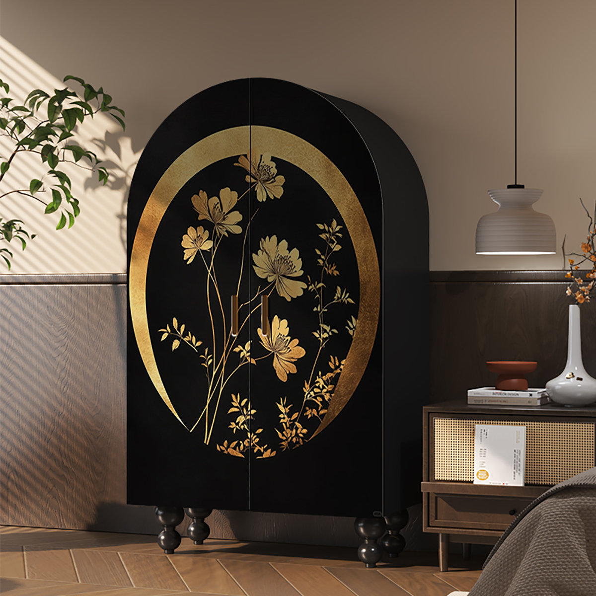 Dakota Fields Multifunction bedroom advanced sense wardrobe | Wayfair