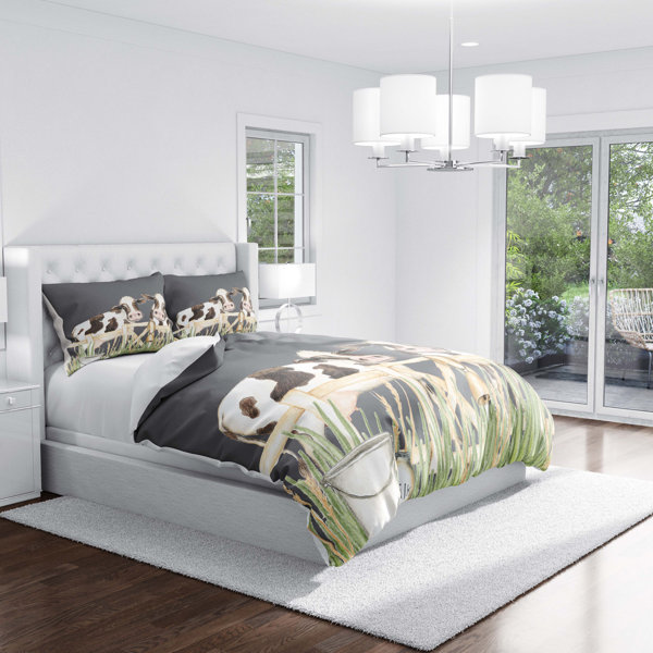 Rosalind Wheeler Shayna Microfiber Duvet Cover Set - Wayfair Canada