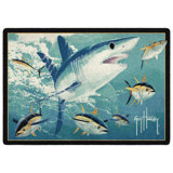 Guy Harvey Mako Shark Area Rug | Wayfair