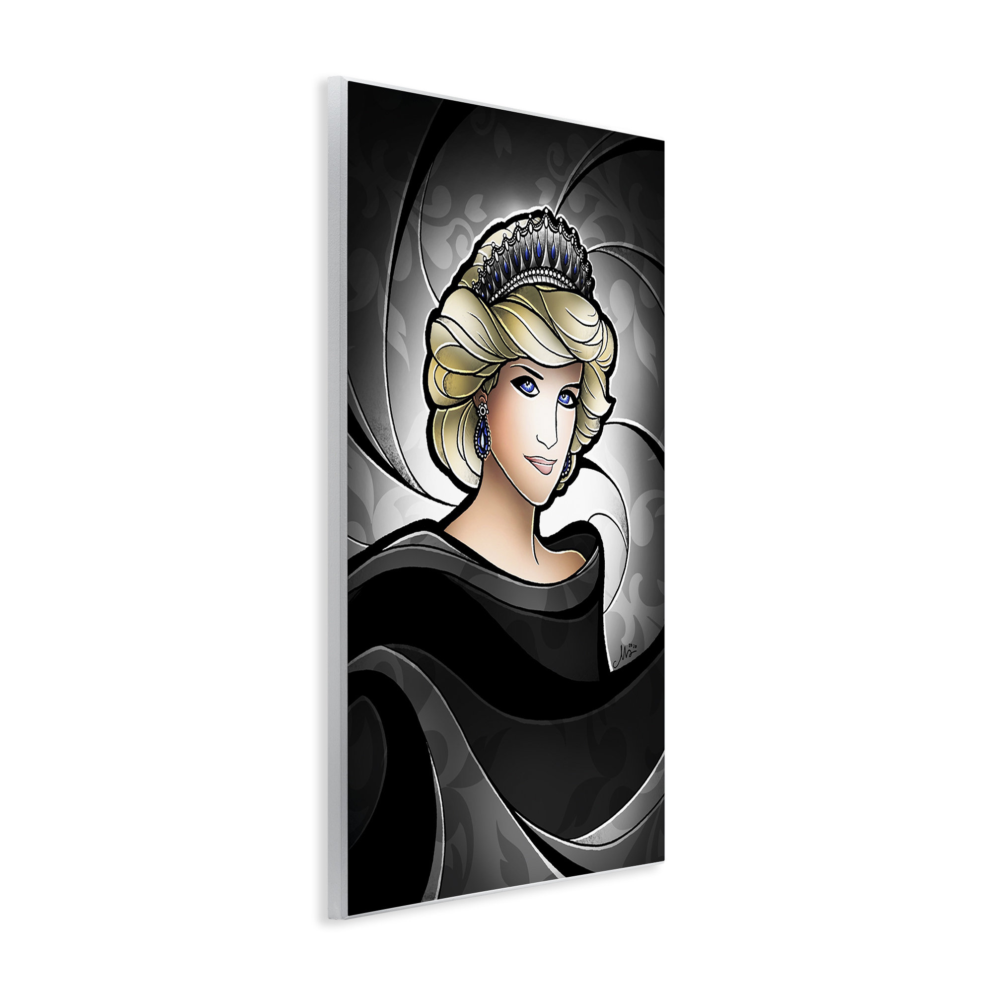 Stupell Industries Royal Peoples' Princess Wall Plaque, design by ...