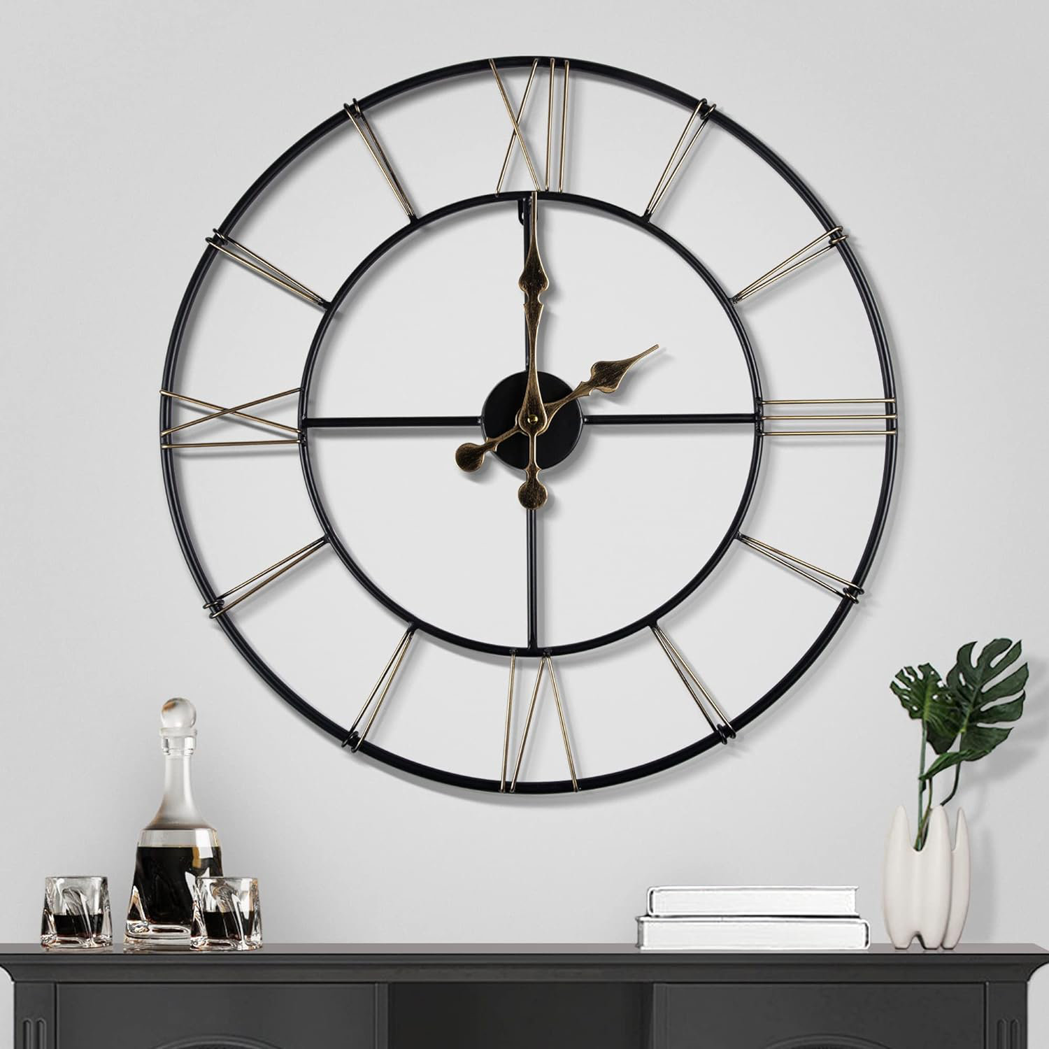 17 Stories Woong Oversized 24" Wall Clock | Wayfair