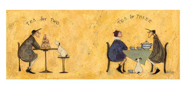 East Urban Home Tea For Two Tea For Three by Sam Toft - Print & Reviews ...