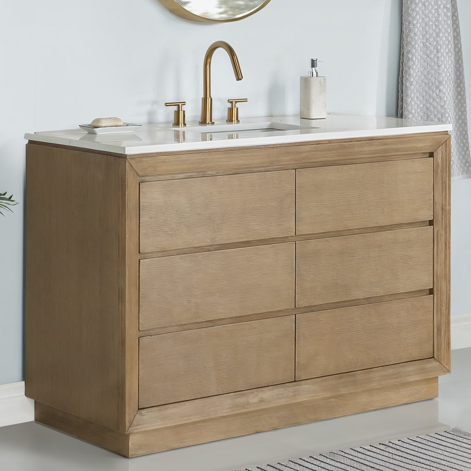 Highbury Furnishings 48 Single Bathroom Vanity With Vanity Top Wayfair