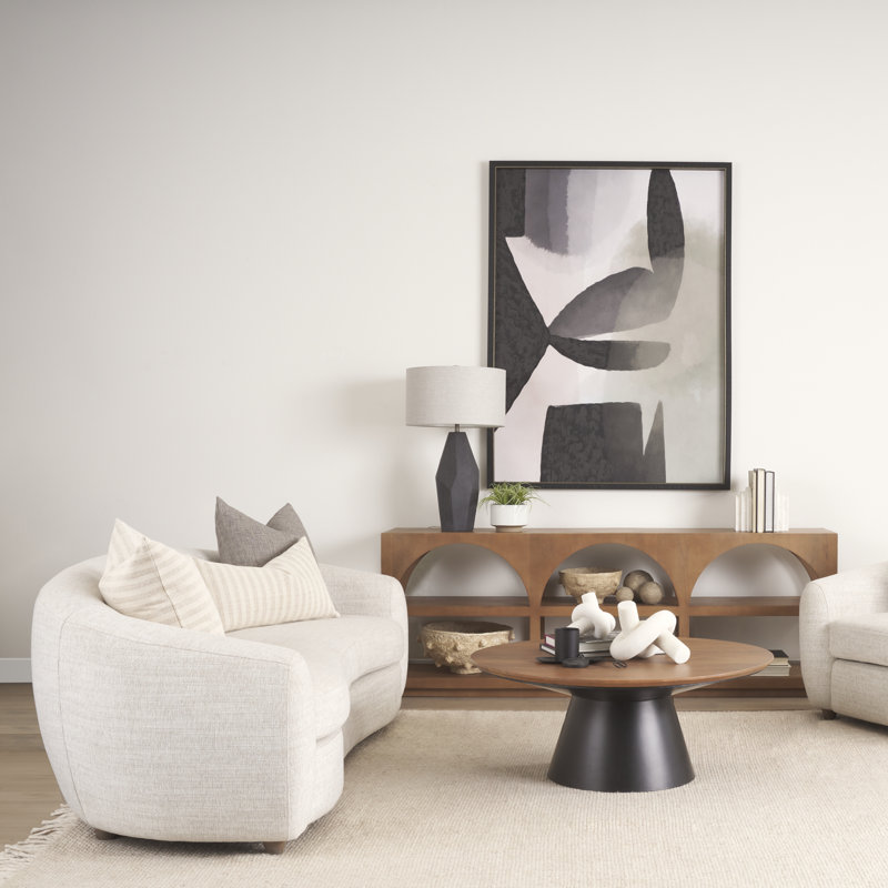 Hokku Designs Keld 90.55" Upholstered Sofa | AllModern