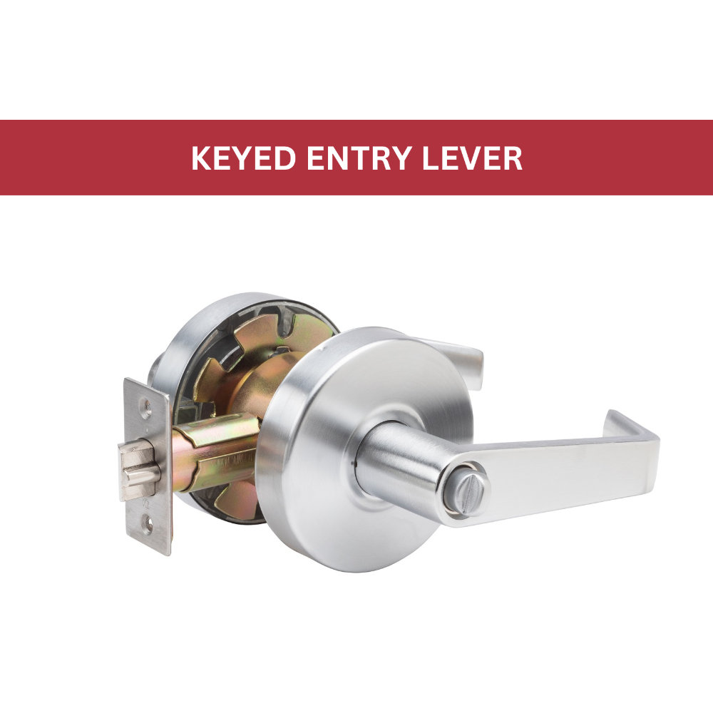 Global Door Controls Eiffel Standard Duty Brushed Chrome Grade 2 ...