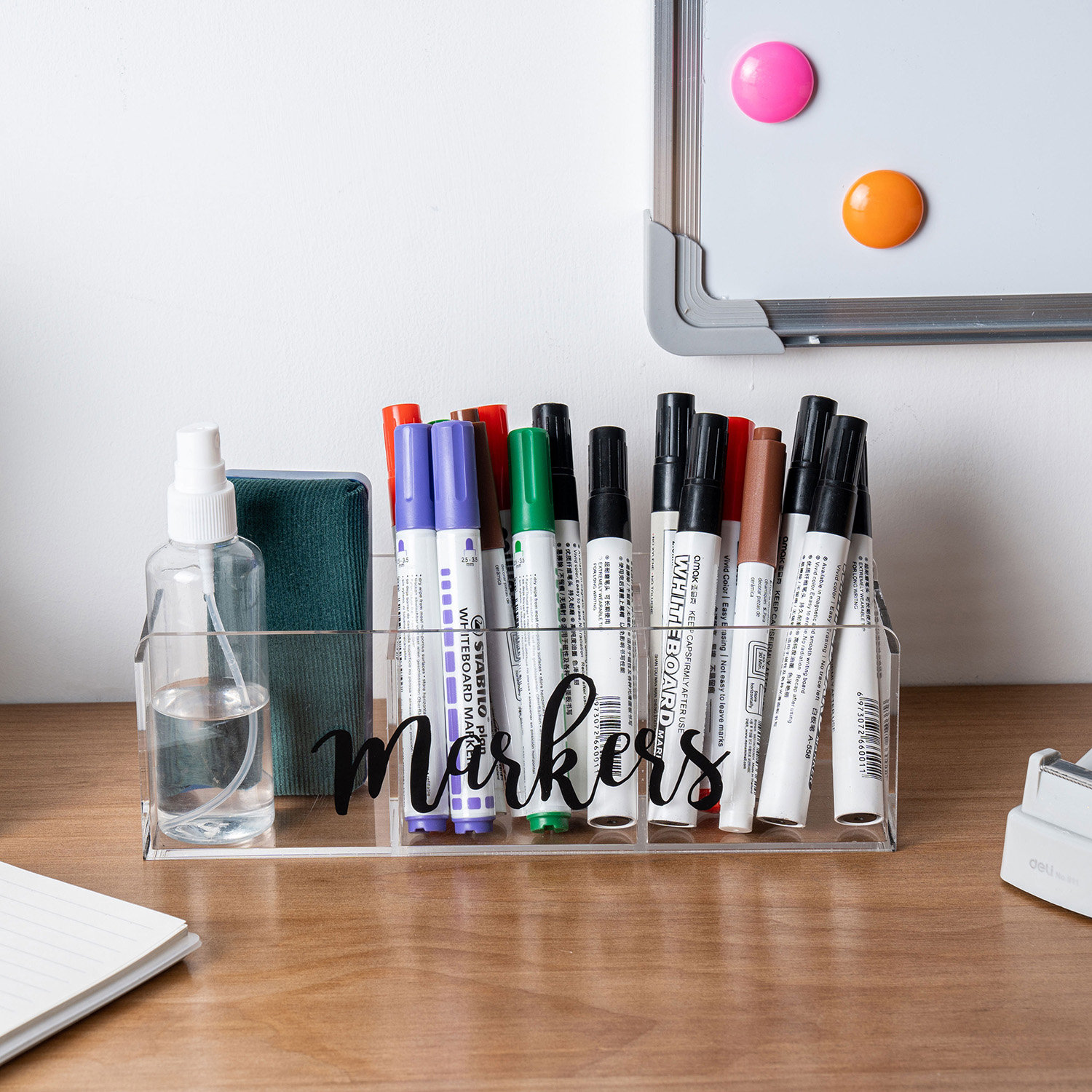 Rebrilliant Marcine Olgens Acrylic Pen Holder - Wayfair Canada