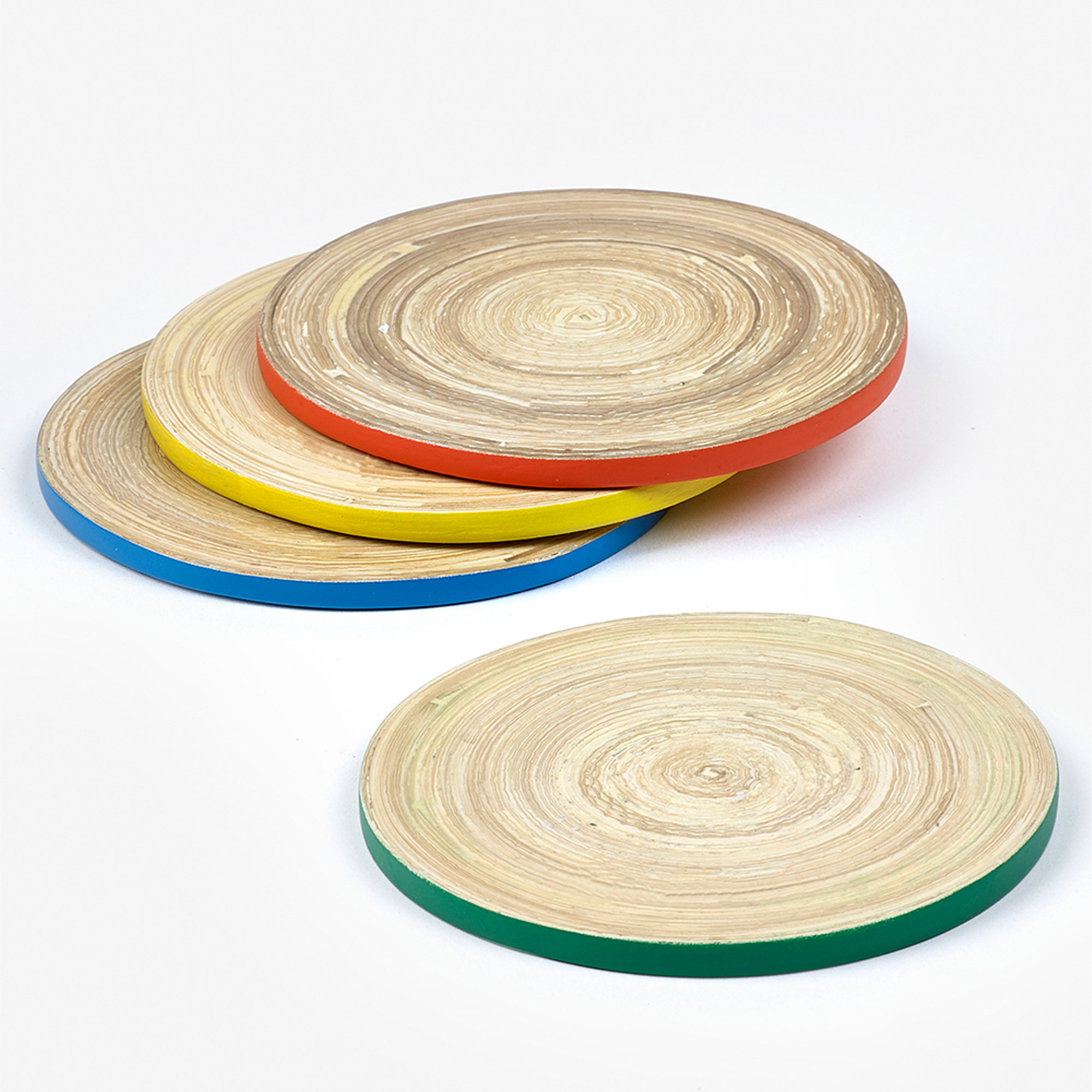 Sur La Table Stoneware Round 4 Piece Coaster Set | Wayfair.co.uk