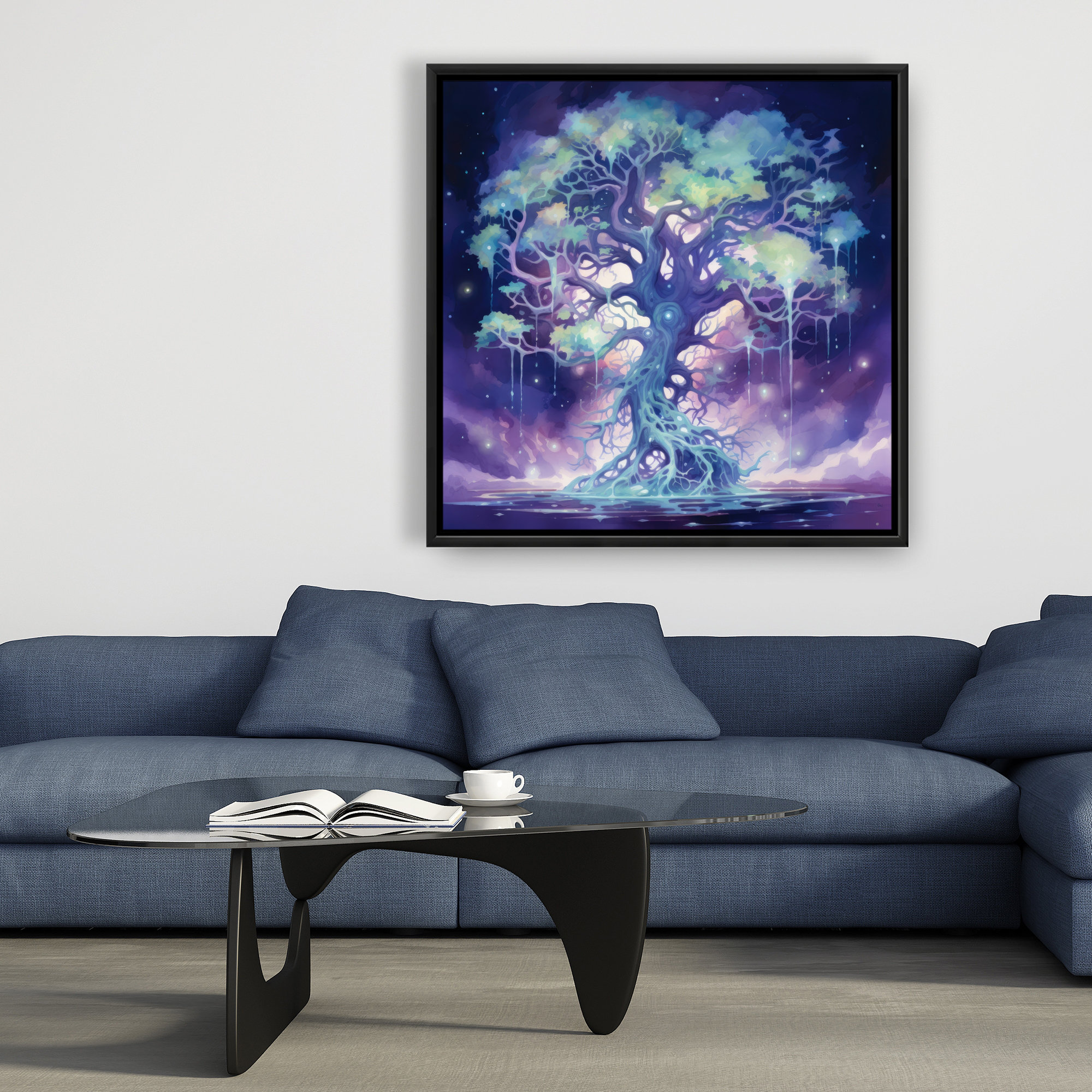 Concius Sales Surreal sap - 36"x36" Framed canvas | Wayfair