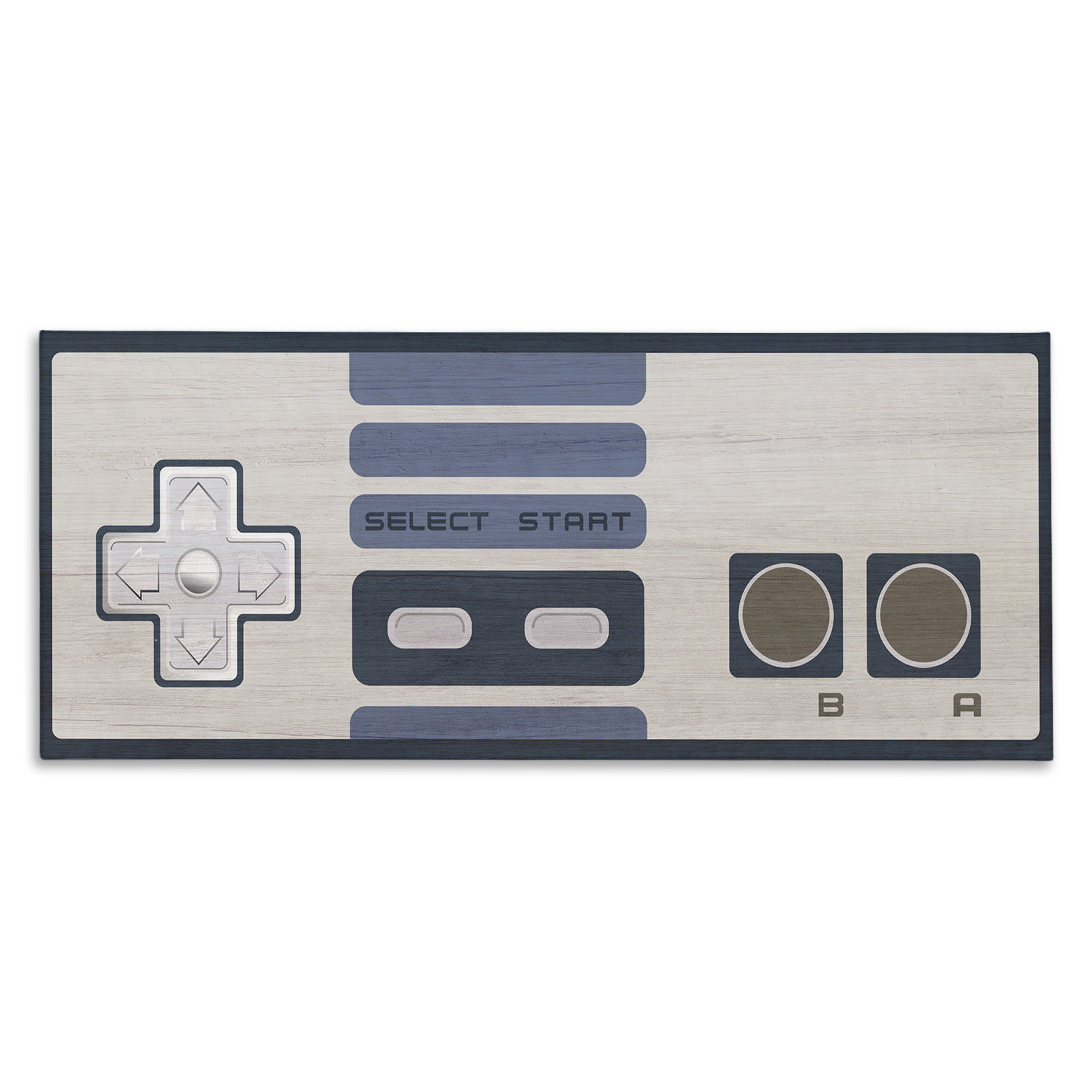 Stupell Industries Vintage Video Game Entertainment System Classic ...