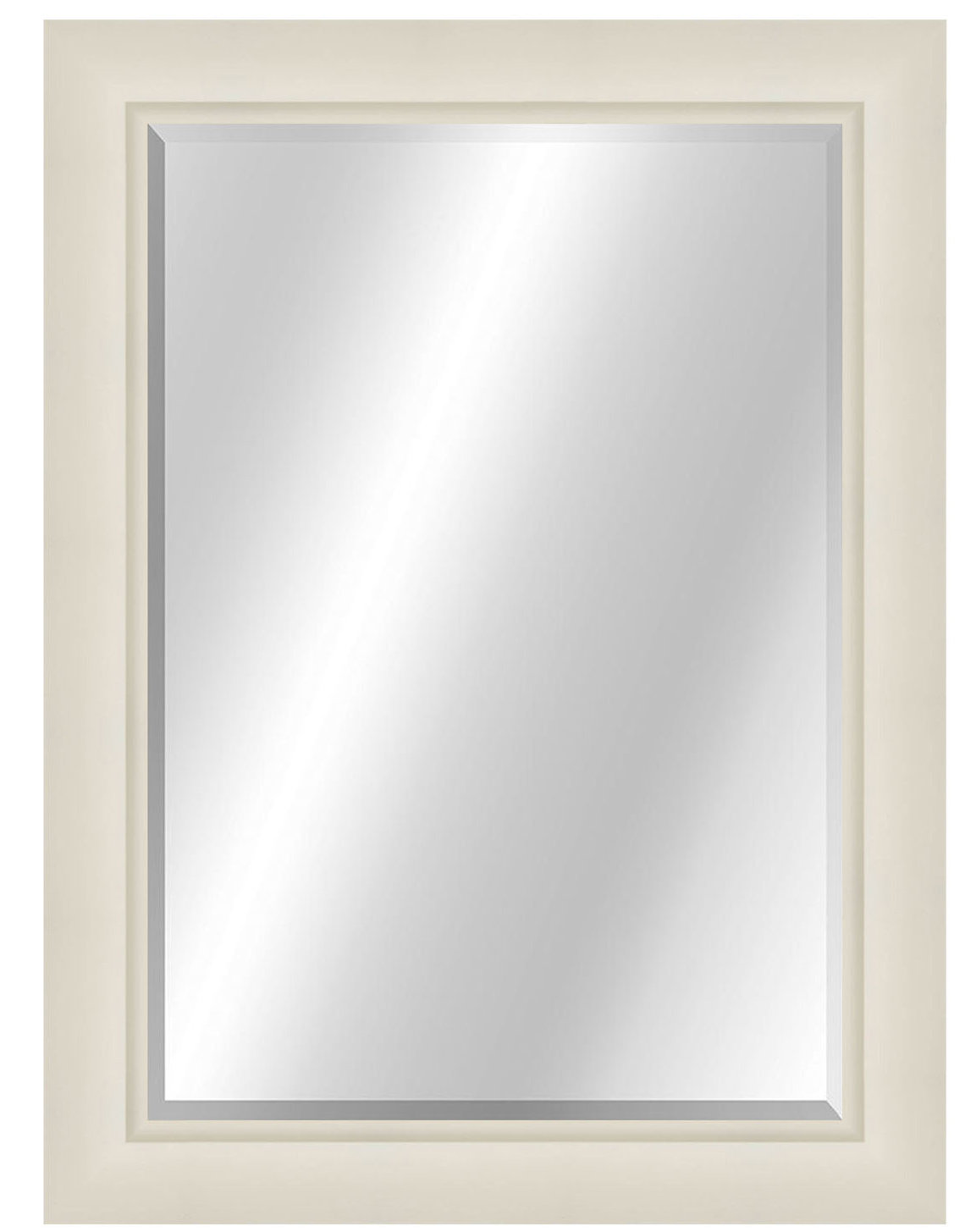 Living-Designs Wood Flat Wall Mirror | Wayfair