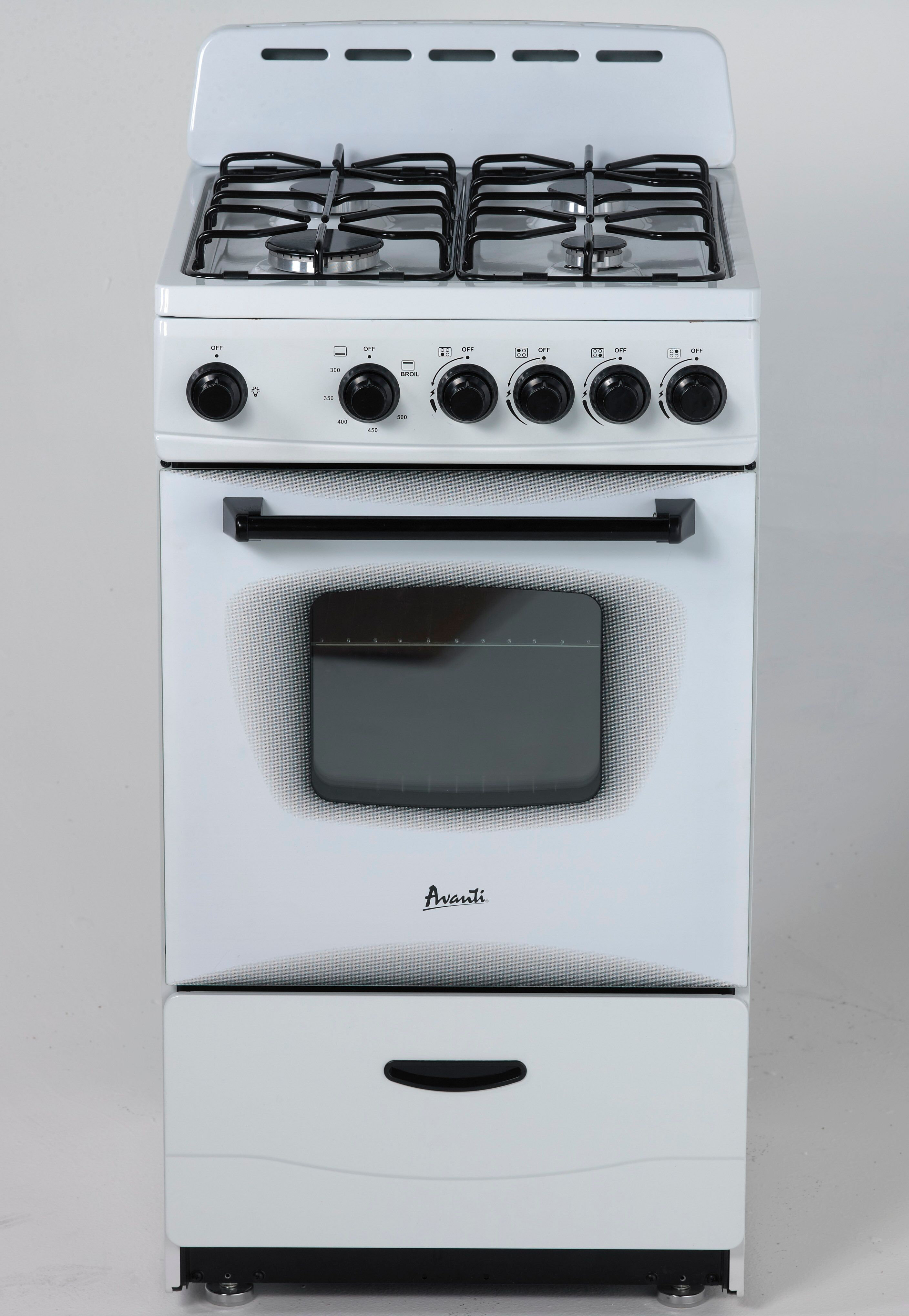Avanti Products Avanti 20" Compact Gas Range Oven & Reviews | Wayfair