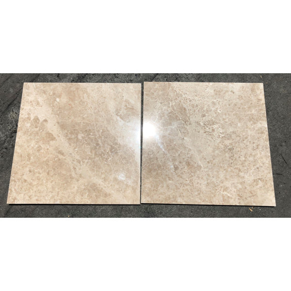 Stone & Tile Shoppe, Inc. 18" x 18" Marble Marble Look Wall & Floor ...