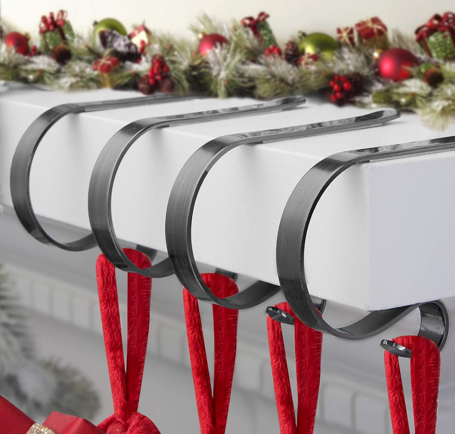 BUMEET Metal Stocking Holder | Wayfair