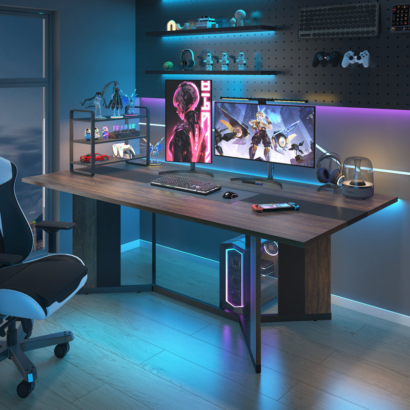 Ebern Designs 71'' W Rectangle Computer Desk, Writing Desk, Executive ...