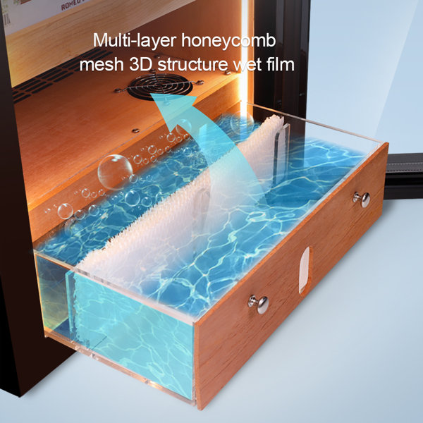 Raching Count Electric Cigar Humidor, Cigar Climate Control Cabinet ...