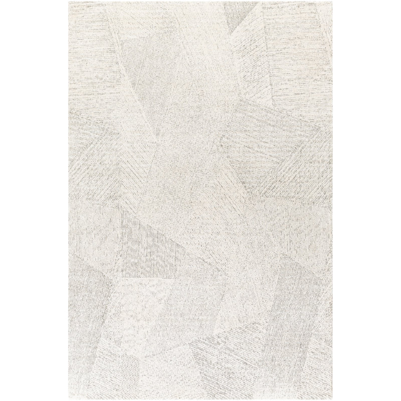 Wade Logan® Gray/Ivory Rug & Reviews | Wayfair
