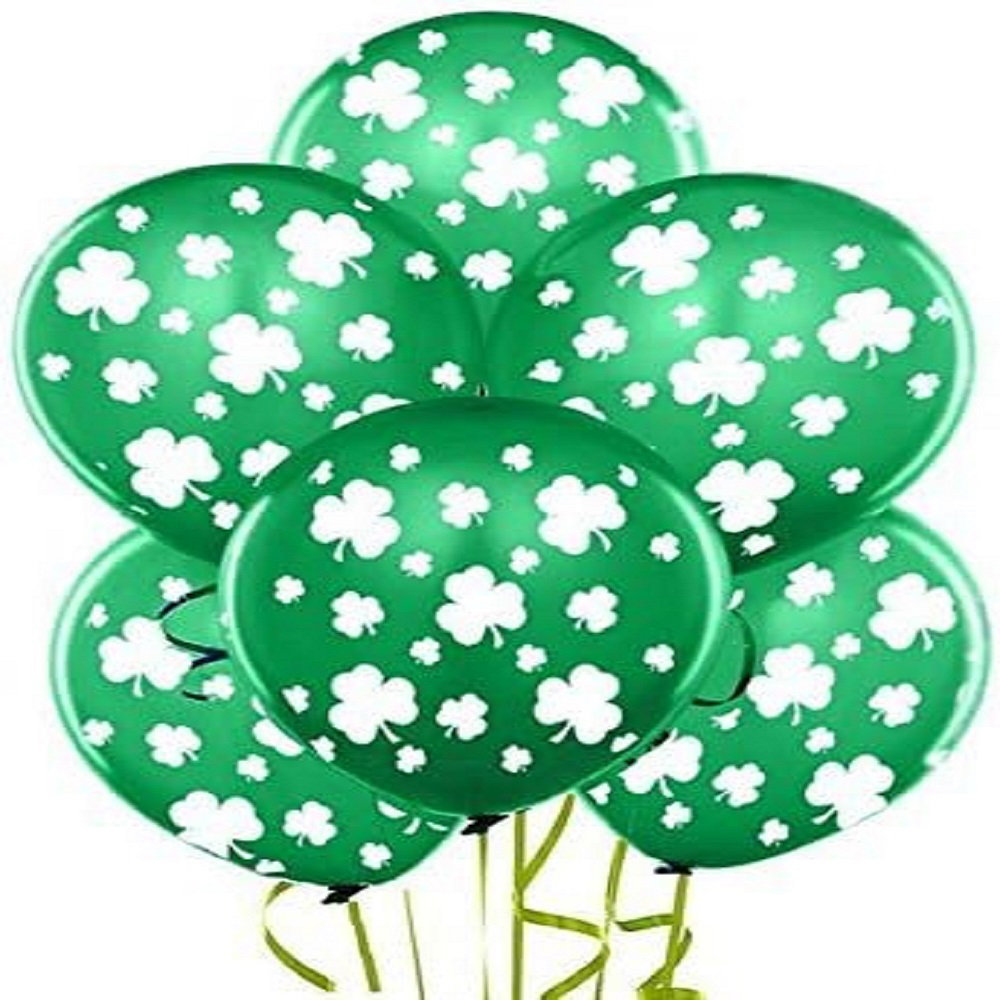 The Holiday Aisle® St Patrick's Day Decorations, Latex Balloons, Party Balloon, St. Patrick's ...