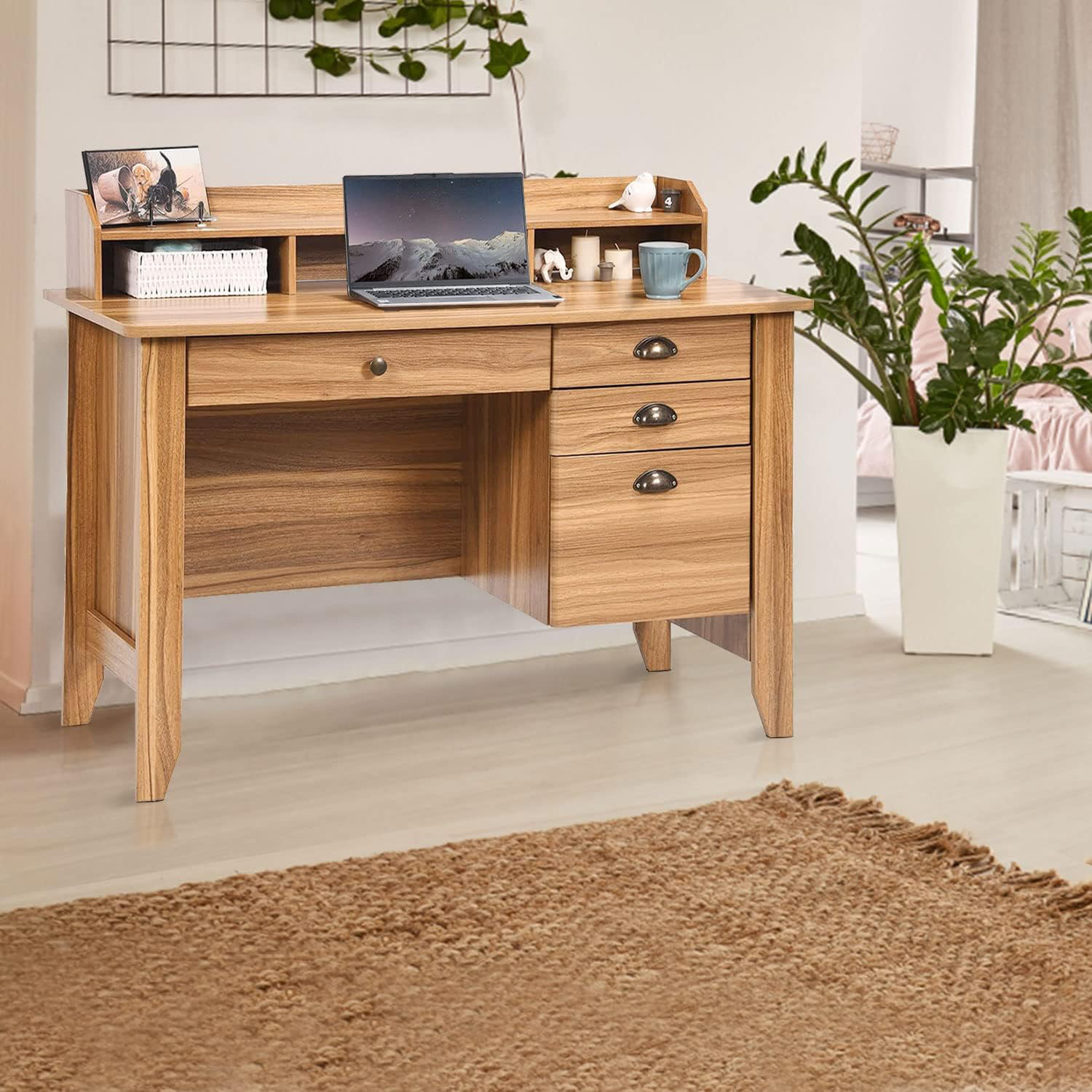 Red Barrel Studio® Mya-Jane Computer Desk & Reviews | Wayfair