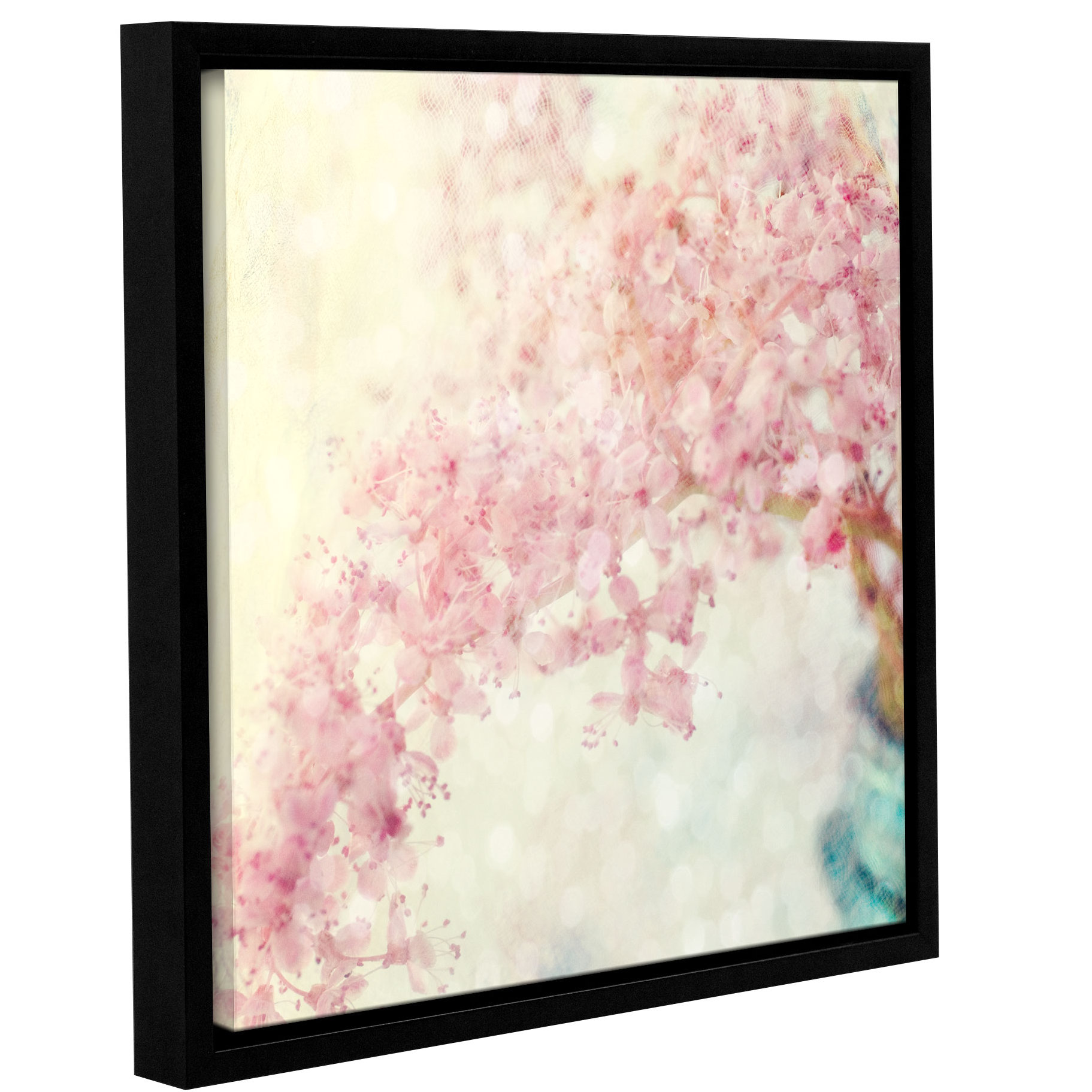 House of Hampton Shimmer - Floater Frame Print on Canvas - Wayfair Canada